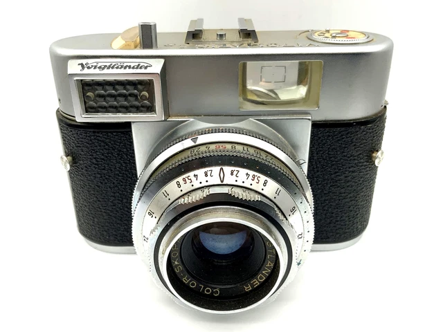 VOIGTLÄNDER VITOMATIC 1A Appareil Photo Avec Color Skopar 2.8/50 ...