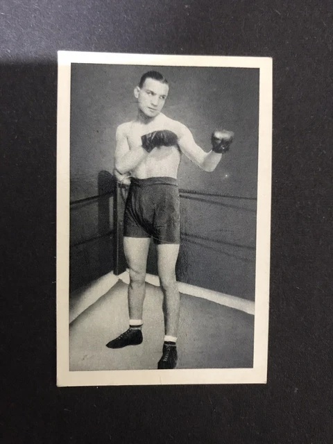 UNITED TOBACCO - 1935 WORLD FAMOUS BOXERS - #95 Young Johnny Brown £4. ...
