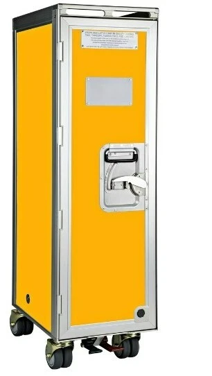 FLUGZEUGTROLLEY HALF SIZE Airlinetrolley Servierwagen Catering Trolley ...