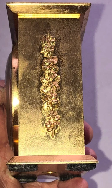 RARE ET ANCIENNE Pendule De Table Reveil Bronze "" Hour Lavigne "" EUR ...