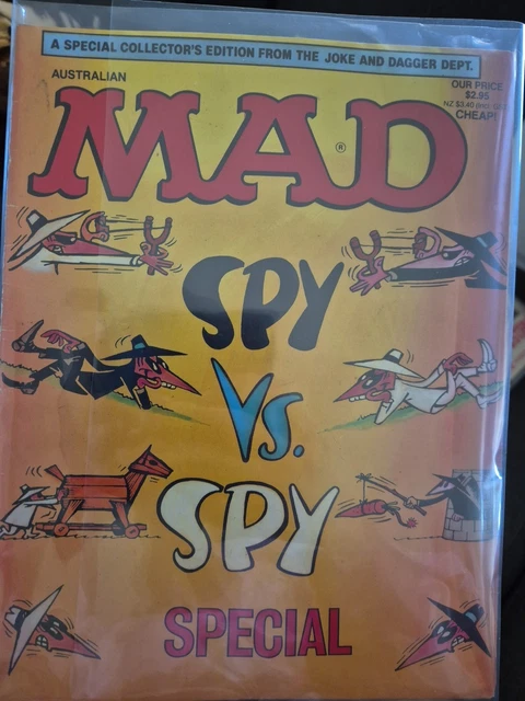 AUSTRALIAN MAD MAGAZINE Vintage Special Spy Vs. Spy Edition Joke And ...