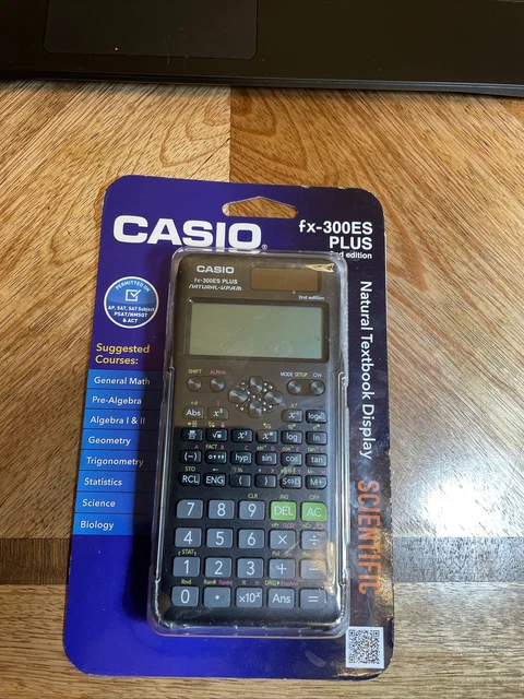 CASIO FX-300ES PLUS 2nd Edition Scientific Calculator Natural Textbook ...