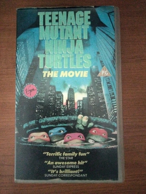 TEENAGE MUTANT NINJA turtles The Movie Vhs Rare EUR 76,63 - PicClick IT