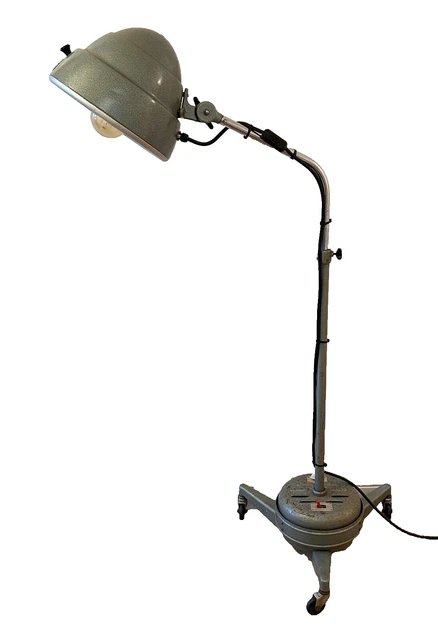 HANOVIA LAMP- VINTAGE 1950s Industrial Light- Prescription Model 7- UV ...