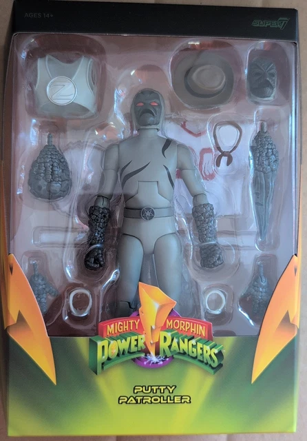 MIGHTY MORPHIN POWER Rangers Ultimates Action Figure Putty Patroller £ ...