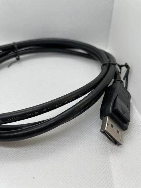 HOTRON DISPLAY PORT Cable DP V1.2 E246588 30V Male to Male AWM M-M ...