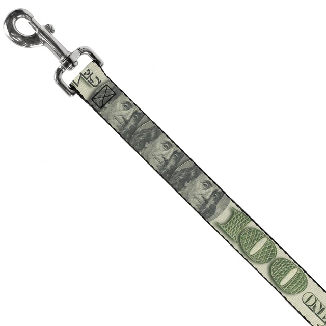 DOG LEASH 100 Dollar Bill C/U/Triple Benjamin (US IMPORT) $44.88 ...