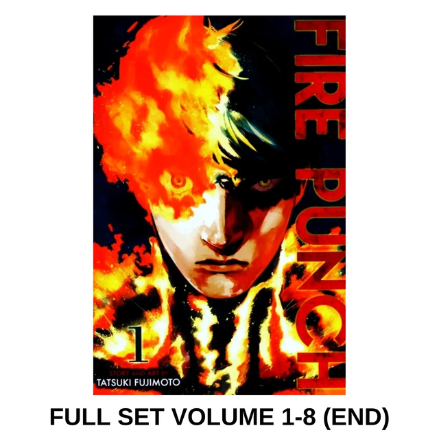 FIRE PUNCH TATSUKI Fujimoto Manga Vol. 1-8 Full Set English Version ...