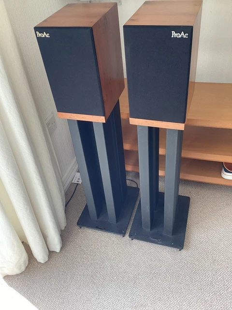 PROAC 1SCS BOOKSHELF Speakers with heavy Target Stands In Black £1,587. ...