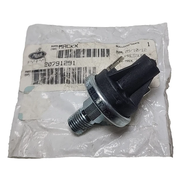 GENUINE OEM MACK Pressure Switch 20791291 low air brake press warning ...