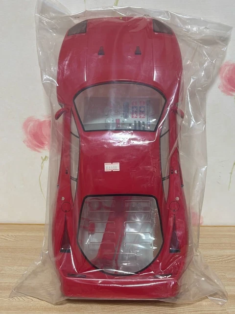 1/10 TAMIYA FERRARI F40 Manufacturer With Spare Sticker And Wing Radio ...