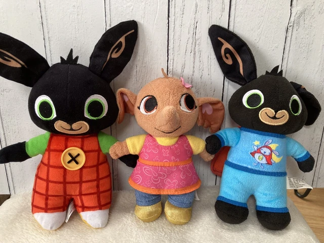 CBEEBIES BING BUNNY bundle Plush With Sula And Superhero Bing. £9.90 ...