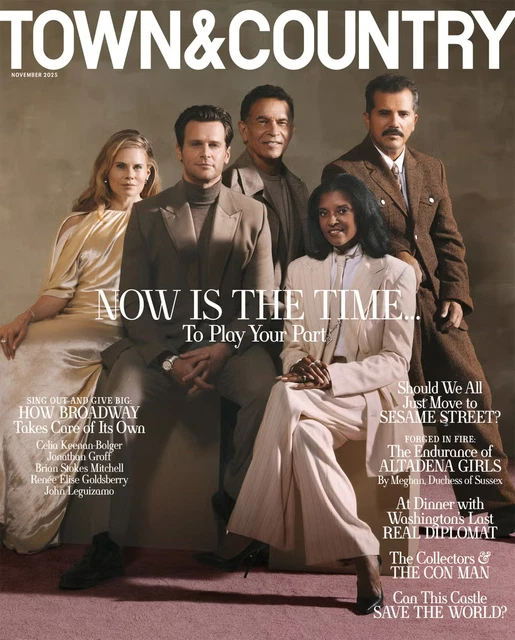 BRAND NEW TOWN & Country Magazine November 2025 Now is the Time FREE ...