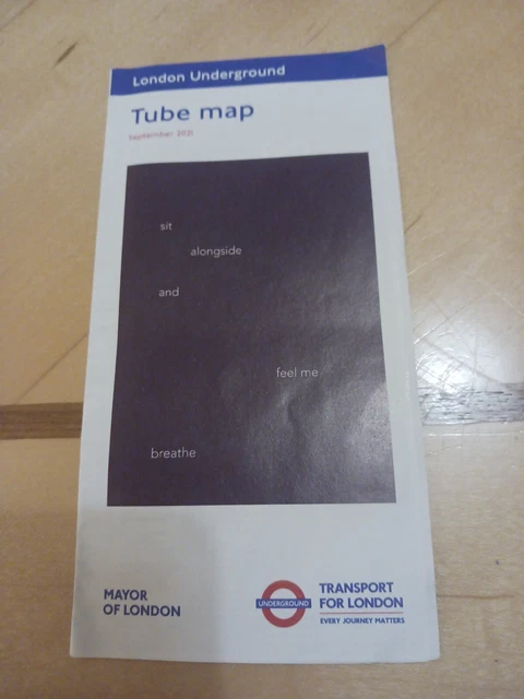 SEPTEMBER 2021 LONDON Underground Tube Map with NEW Northern Line ...