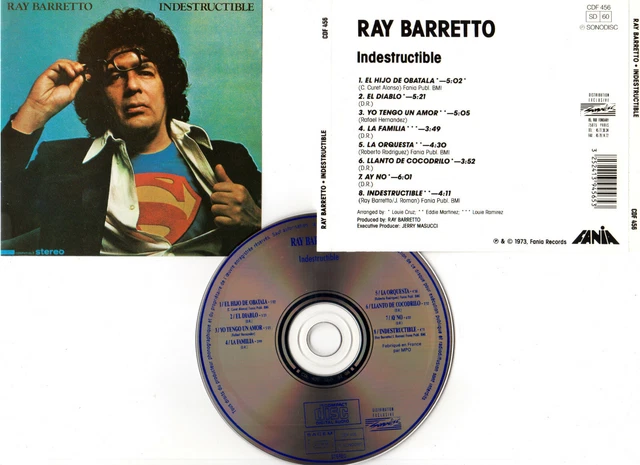 RAY BARRETTO &INDESTRUCTIBLE& (CD) 1973 EUR 12,95 - PicClick FR