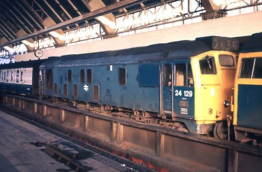 ORIGINAL COLOUR SLIDE of 24129 BR class 24 diesel loco £10.48 - PicClick UK