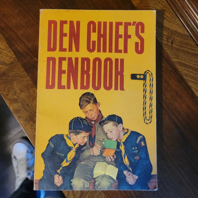 DEN CHIEFS DENBOOK Den Book 1973 imprimé 1968 édition Boy Scouts of ...