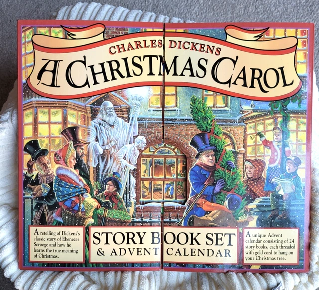 CHARLES DICKENS A Christmas Carol Story Book Set & Advent Calendar Mary ...