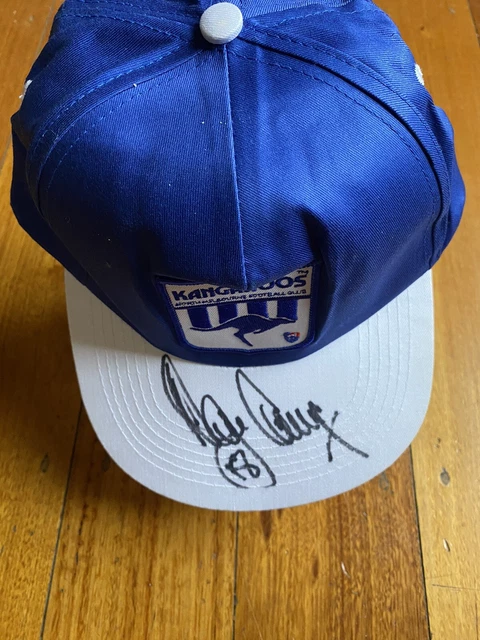 AFL NORTH MELBOURNE Cap Signed By Wayne Carey New Comes With COA $65.00 ...