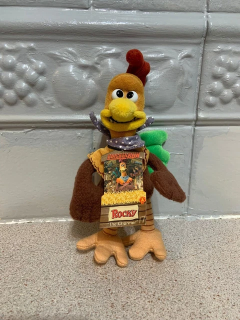 1999 DREAMWORKS CHICKEN Run - Rocky "The Charmer" Plush Toy With Tags ...