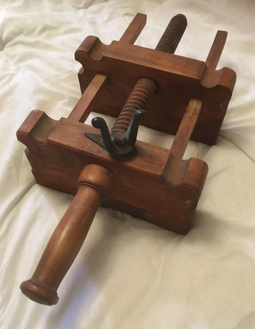 ANTIQUE BOOK BINDING Plough Tool , Wood & Steel, excellent condition ...