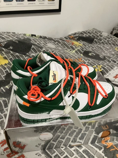 NIKE DUNK LOW Off White Pine Green EUR 250,00 - PicClick FR