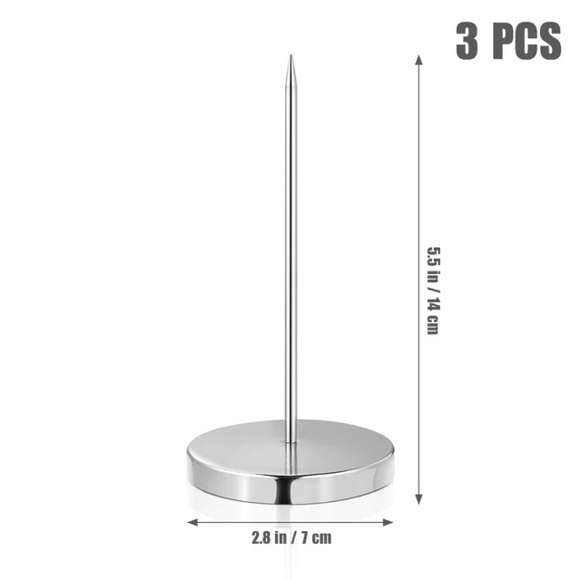 3 PCS DESK Straight Rod Check Spindle Check Spindle Holder Bill $24.19 ...