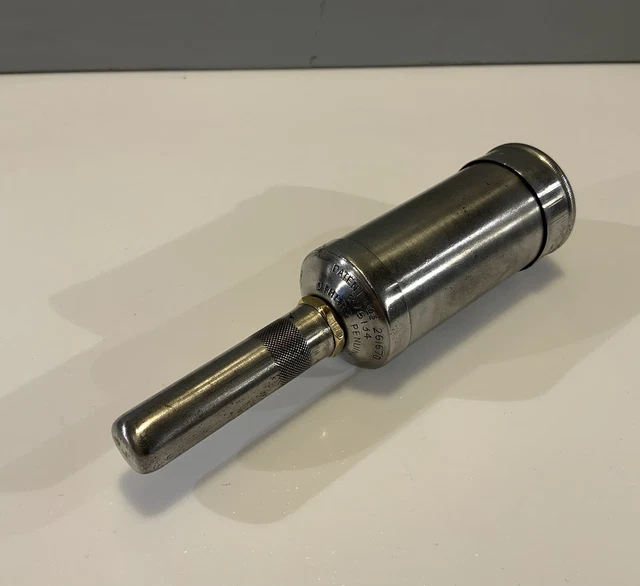 VINTAGE ENOTS STEEL Push Pump Grease Gun 6 1/2” Inch Automobilia £0.99 ...