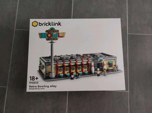 LEGO BRICKLINK DESIGNER Program 910013 Retro Bowling Alley, NEW, SEALED ...