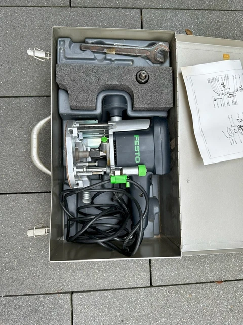 FESTO OBERFRÄSE KF4E - Gebracht in Metallkoffer EUR 176,00 - PicClick DE