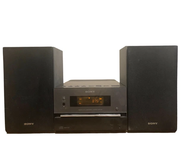 SONY CMT-BX1 MICRO Hi-Fi Component System Receiver CD Player AM/FM ...