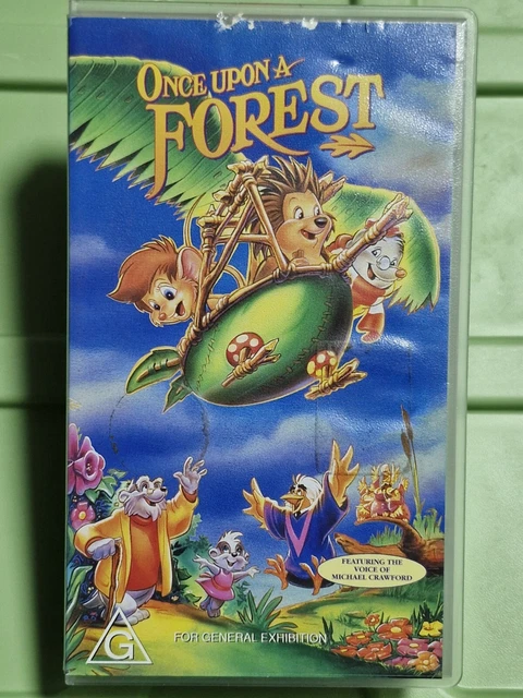 ONCE UPON A Forest Vhs 1993 Colour Rated G Watched Works Great. $20.00 ...