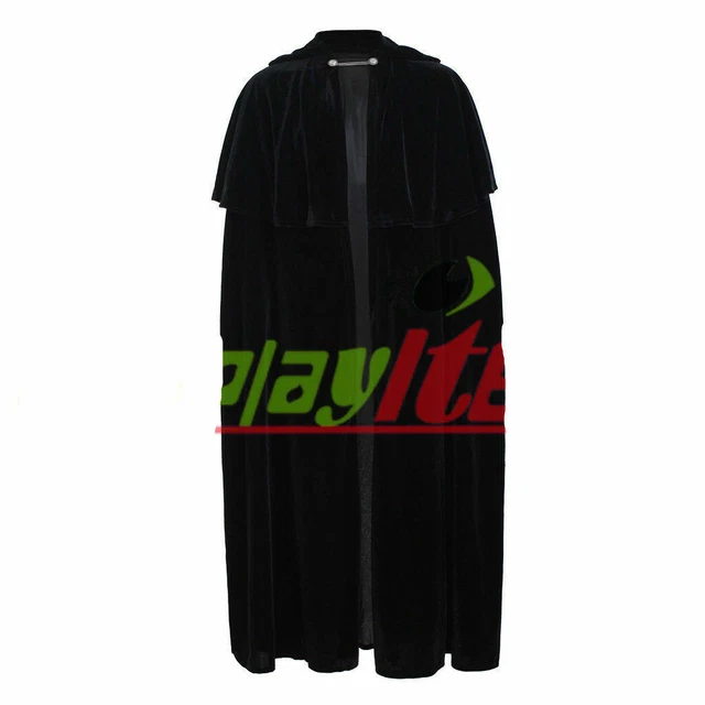 PHANTOM OF THE OPERA Men's Velvet Cloak Cape Halloween Cosplay Costume ...