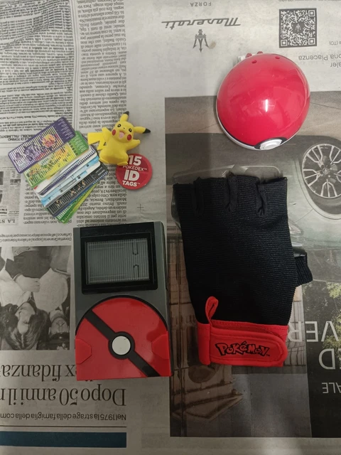 POKÉMON POKEDEX SCANNER Avec Cartes 2013 tomy Nintendo + Gant Et ...