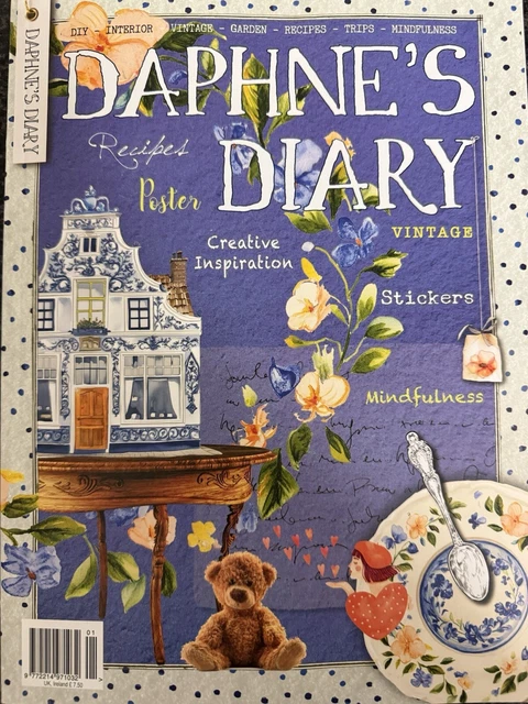 DAPHNE'S DIARY MAGAZINE #1 2025 DIY Interior Vintage Garden Recipes ...