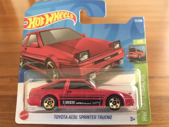 NEW 2022 HOT Wheels Toyota AE86 Sprinter Trueno Hatchbacks Series Rally ...
