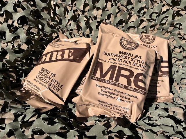 RATIONS MILITAIRE US / MRE US Army EUR 19,90 - PicClick FR