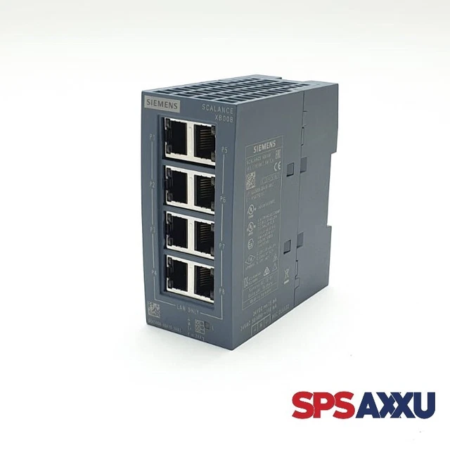 SIEMENS SIMATIC S7 Scalance XB008 6GK5008-0BA10-1AB2 6GK5 008-0BA10 ...