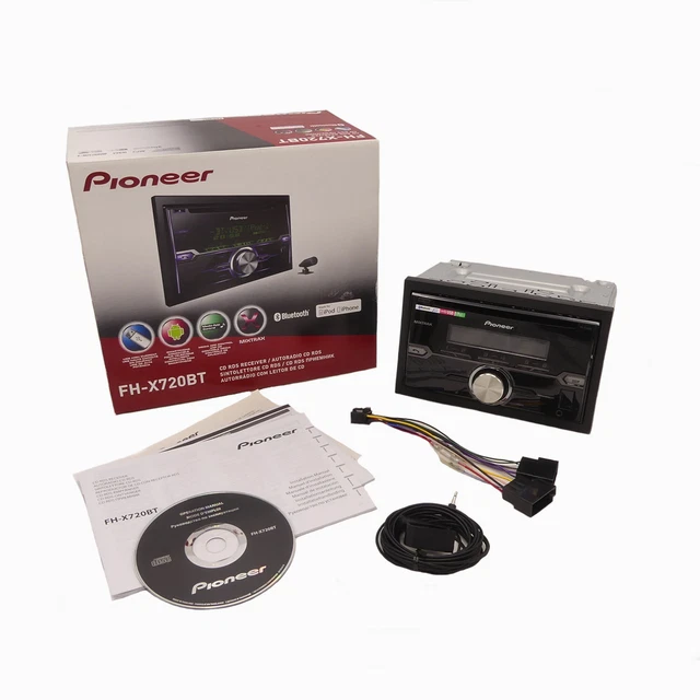 AUTORRADIO PIONEER FH-X720BT Bluetooth Mixtrax 2din Radio Con CD USB ...