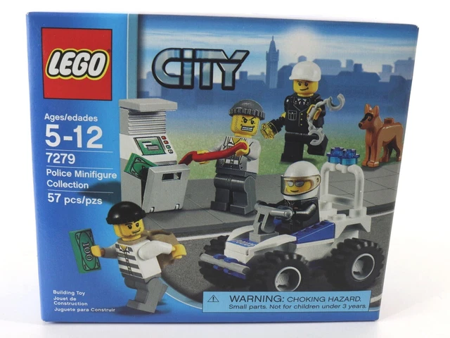 LEGO CITY POLICE Minifigure Collection Built Set 7279 W/ Box ...