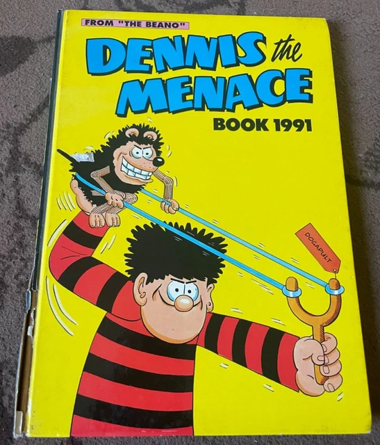 THE DENNIS THE Menace Book 1991 annual. Gd Con, vintage children's ...