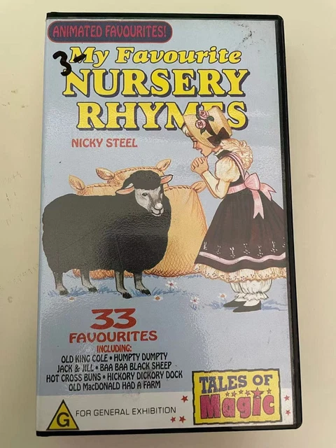 VHS: MY FAVOURITE Nursery Rhymes $14.27 - PicClick AU