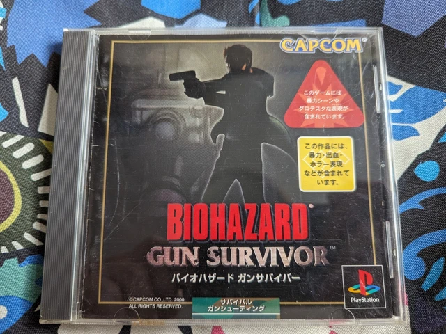BIOHAZARD GUN SURVIVOR - PlayStation 1 PS1 NTSC-J Capcom *** w/ Manual ...