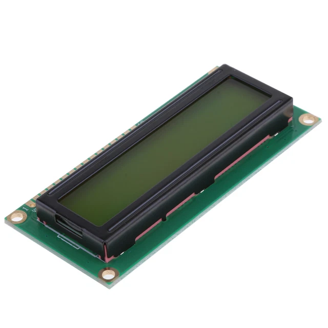 1602A INDUSTRIAL BOARD Character LCD Display Green Screen Module for ...