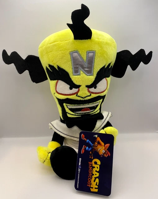 CRASH BANDICOOT PLUSH - Dr Neo Cortez 12" Plush *New* Official with Tag ...