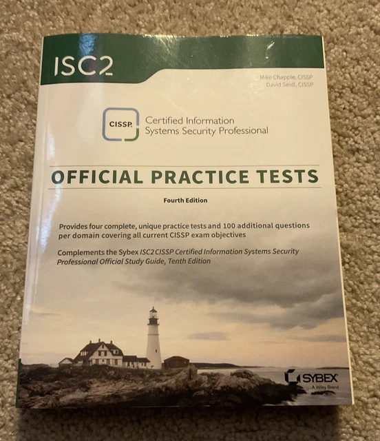 ISC2 CISSP OFFICIAL Practice Tests Fourth Edition 2024 - Mike Chapple ...