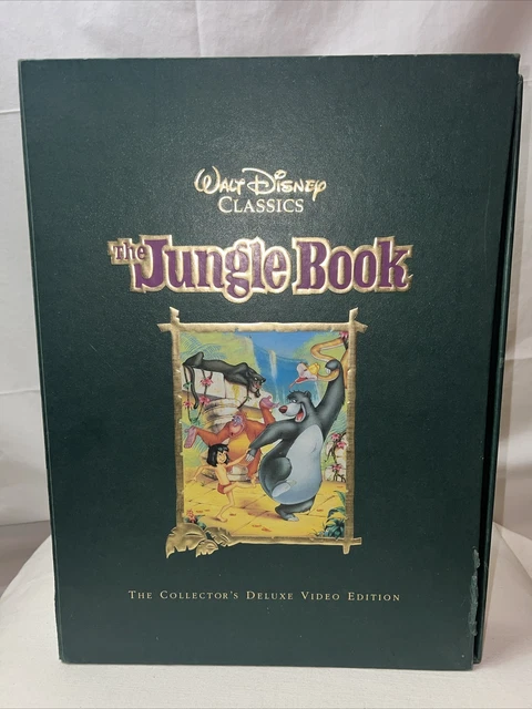 WALT DISNEY &THE Jungle Book" The Collectors Deluxe Collection Video ...