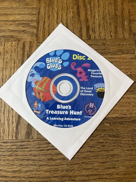 BLUES CLUES TREASURE Hunt PC CD Rom £33.64 - PicClick UK