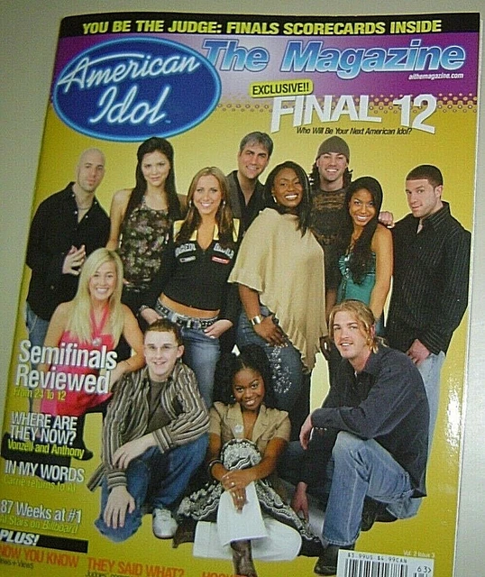 AMERICAN IDOL TABLOID The Magazine VOL 2 ISSUE 3 2006 £5.31 - PicClick UK