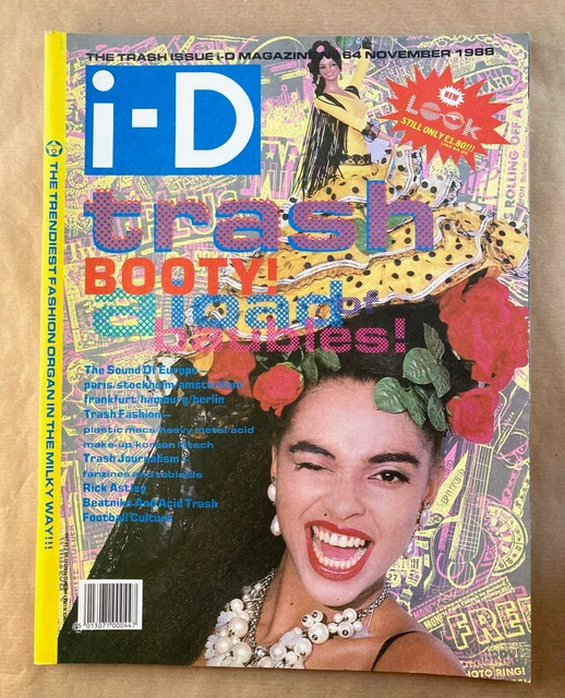 I-D MAGAZINE RICK Astley no 64 November 1988 Trash issue football ...